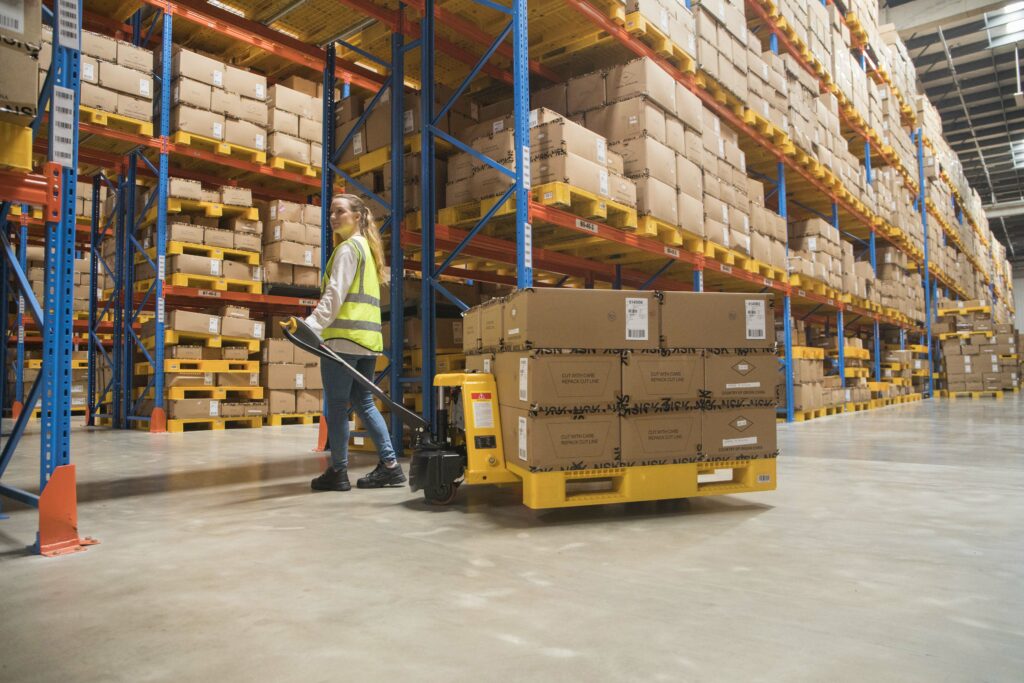 MID-EPT20A Heavy Duty Fully Electric Pallet Truck with 2000kg capacity