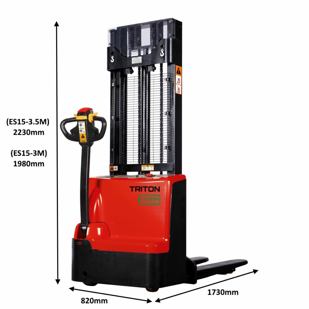 Fully Electric Stacker 1500kg
