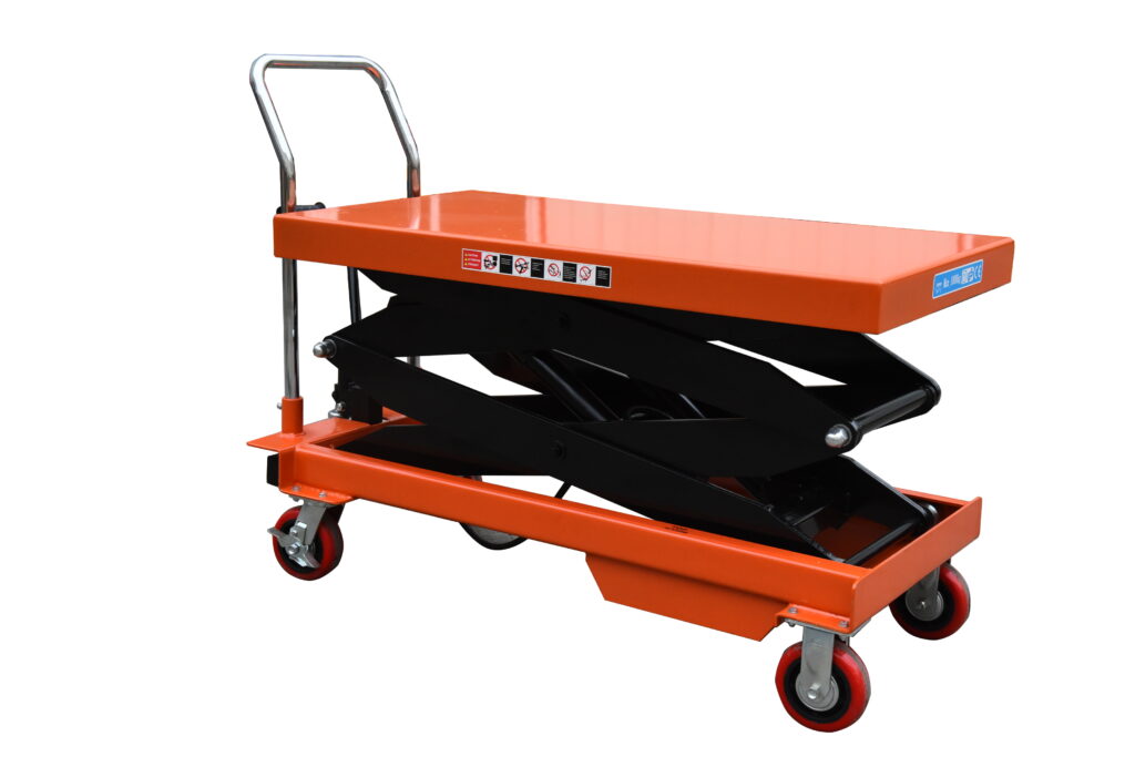 PTS1500 Double Scissor Lift table 1500kg Capacity and 1.7m lift height